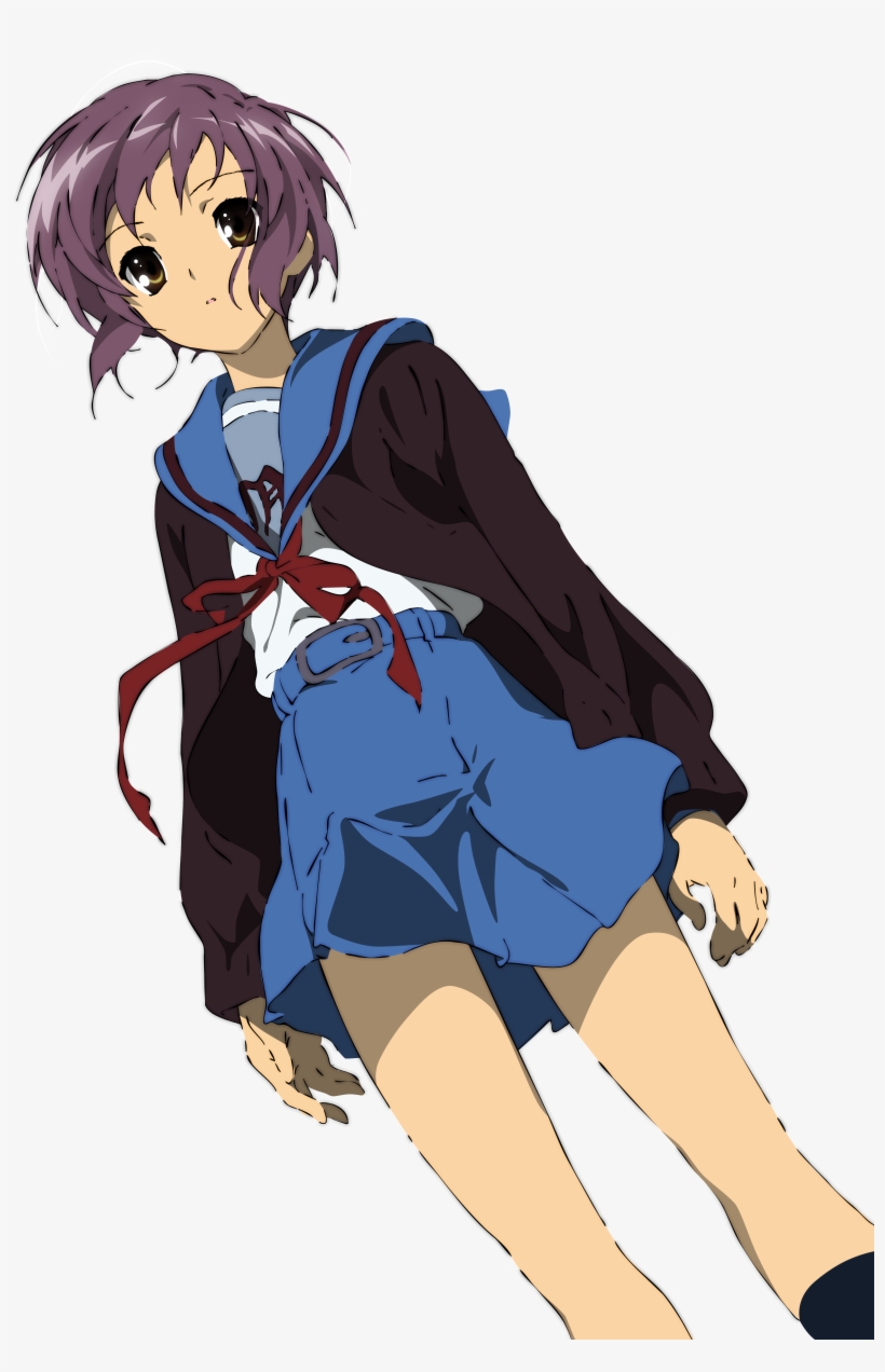 Download Png - Yuki Nagato PNG Image | Transparent PNG Free Download on ...