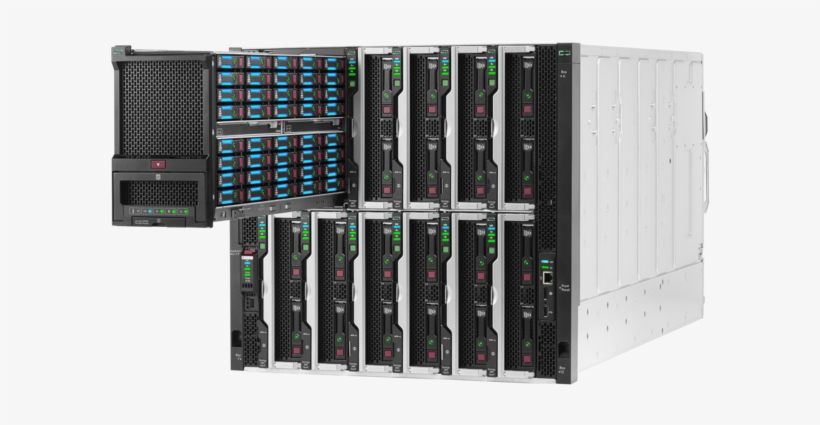 Hpe Synergy 12000 Frame Left Facing - Hpe Synergy 12000 Frame PNG Image ...
