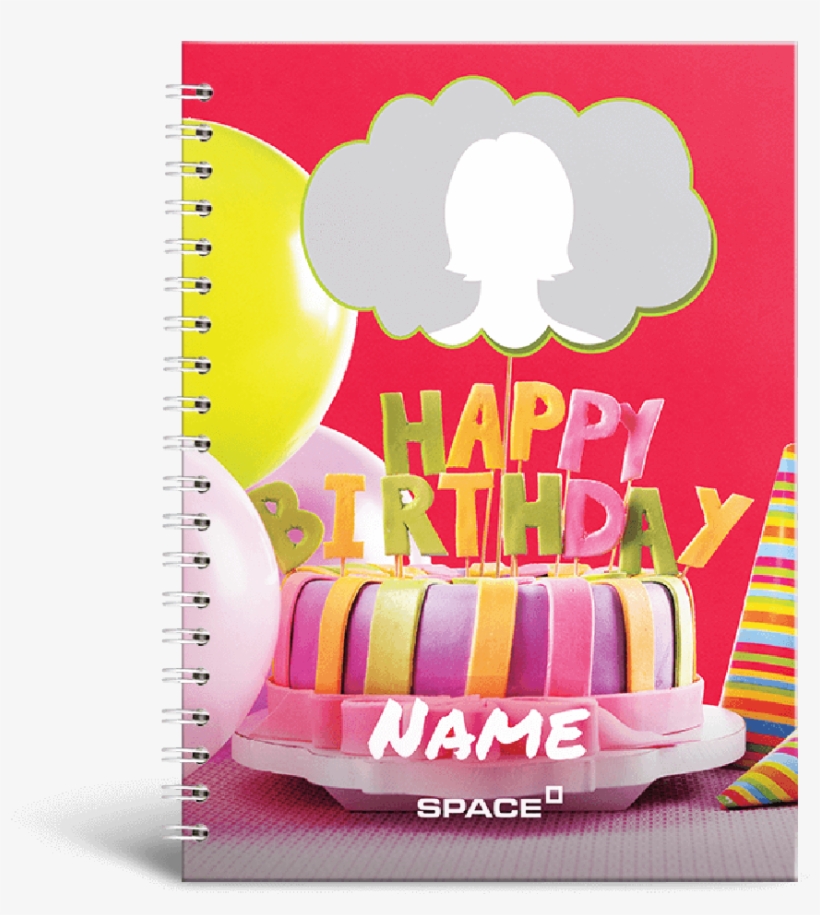 Happy Birthday Notebook - Sketch Pad PNG Image | Transparent PNG Free ...