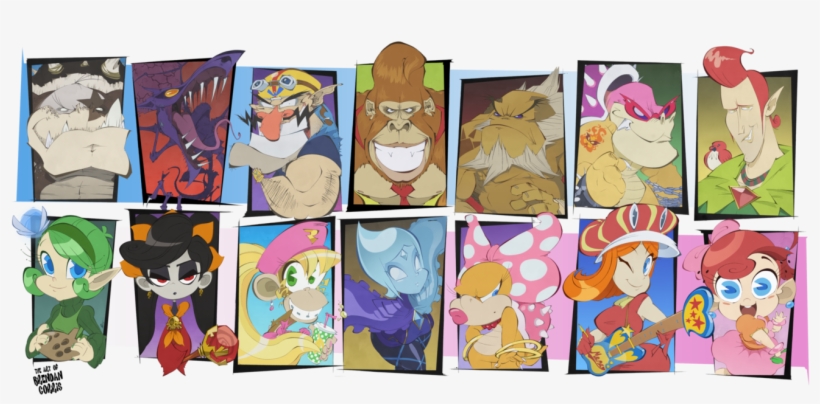 Download Nintendo Characters Png - Draw Your Favorite Nintendo ...