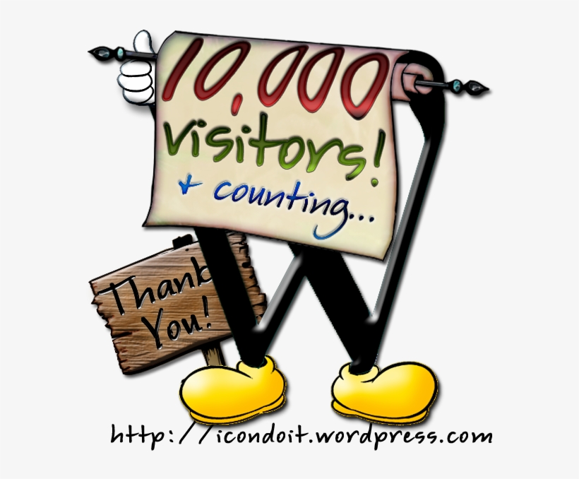 10,000 Visitors PNG Image | Transparent PNG Free Download on SeekPNG