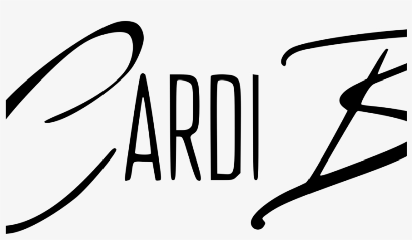 Bruno Mars - Cardi B Signature PNG Image | Transparent PNG Free ...