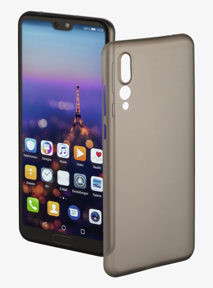 "ultra Slim" Cover For Huawei P20 Pro, Black - Cover Slim P20 Pro PNG ...