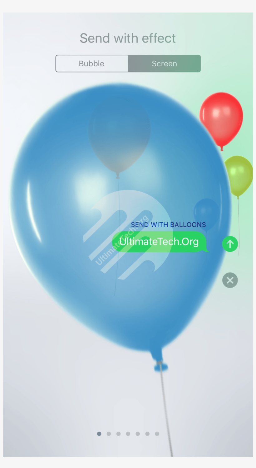 How To Send Invisible Messages In Ios, Iphone And Ipad - Balloon PNG ...