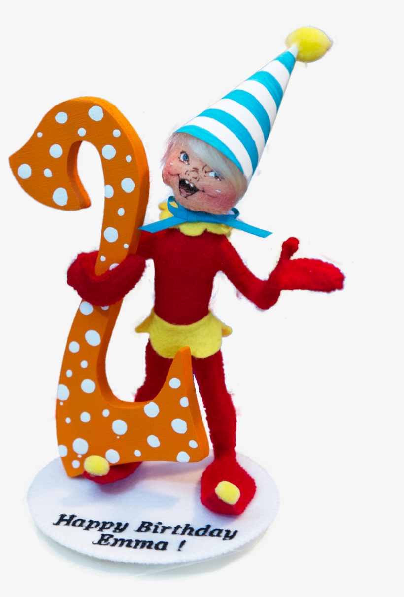 5" 'happy' Birthday Elf - Illustration PNG Image | Transparent PNG Free ...