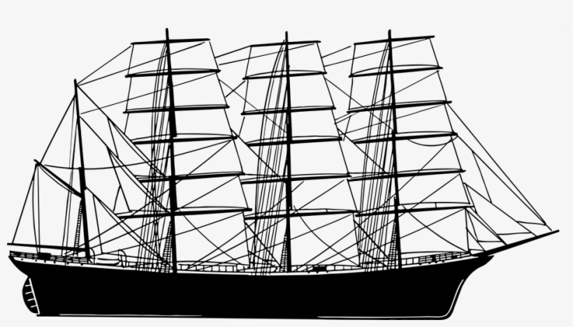 Free Image On Pixabay Boat Ocean Sail - Barque Vector Png PNG Image ...