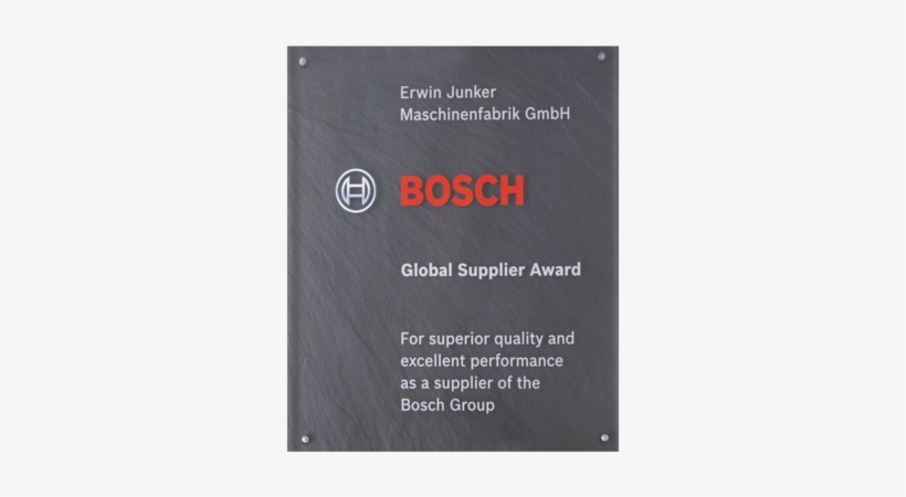 We Thank Bosch For The Great Trust And Our Employees - Bosch PNG Image ...