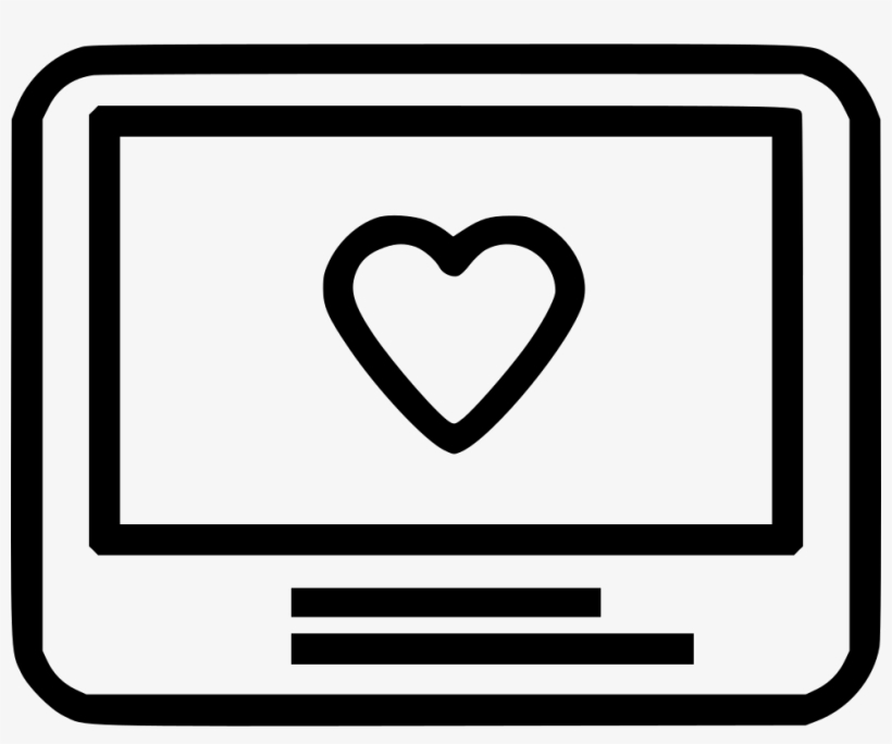 Love Heart Screen Monitor Comments - Heart PNG Image | Transparent PNG ...