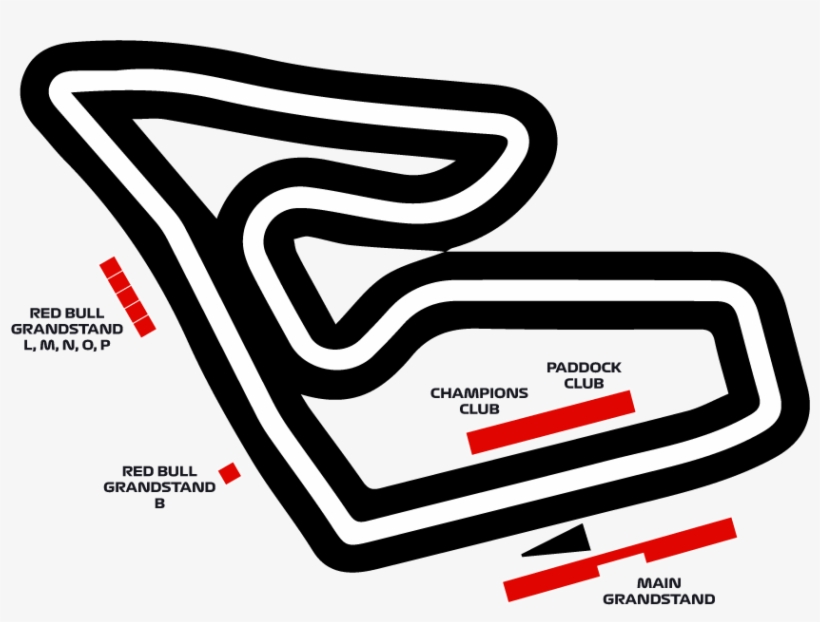 10133 F1 Experiences Austria Seating Chart - Poster PNG Image ...