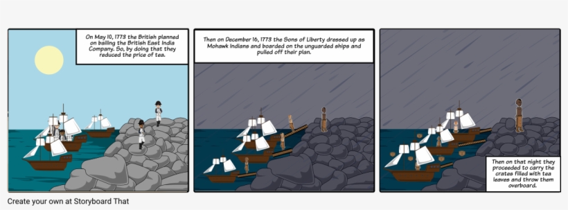 Boston Tea Party - Cartoon PNG Image | Transparent PNG Free Download on ...