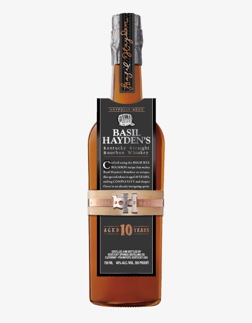 Basil Hayden's 10 Year Old Bourbon - Basil Hayden Two By Two PNG Image ...