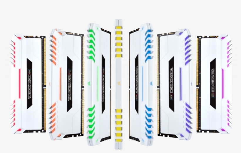 Corsair Vengeance Rgb Led Memory 16gb Ddr4 3200mhz - White Ddr4 Rgb ...