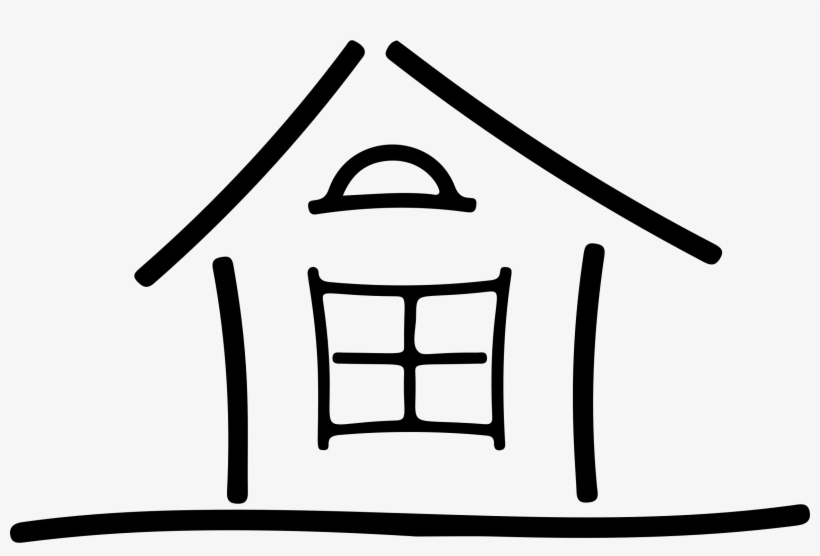Big Image - Simple House Clip Art PNG Image | Transparent PNG Free ...