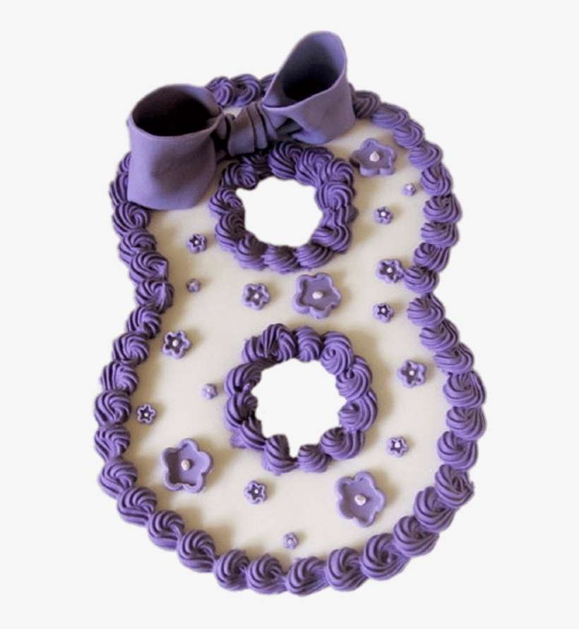 Download - Number 8 Shaped Cake PNG Image | Transparent PNG Free ...