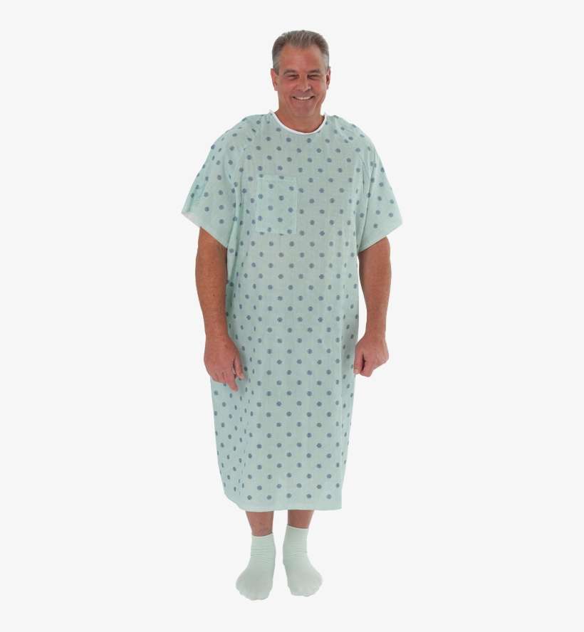 Telemetry Gown - Hospital Gown Transparent PNG Image | Transparent PNG ...