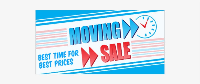 Urgent Moving Sale Banner - Paper Product PNG Image | Transparent PNG ...