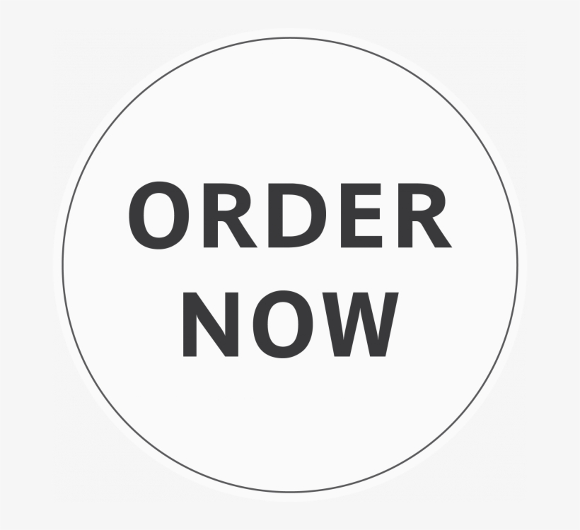 Order Now For Delivery Button Black - Circle PNG Image | Transparent ...