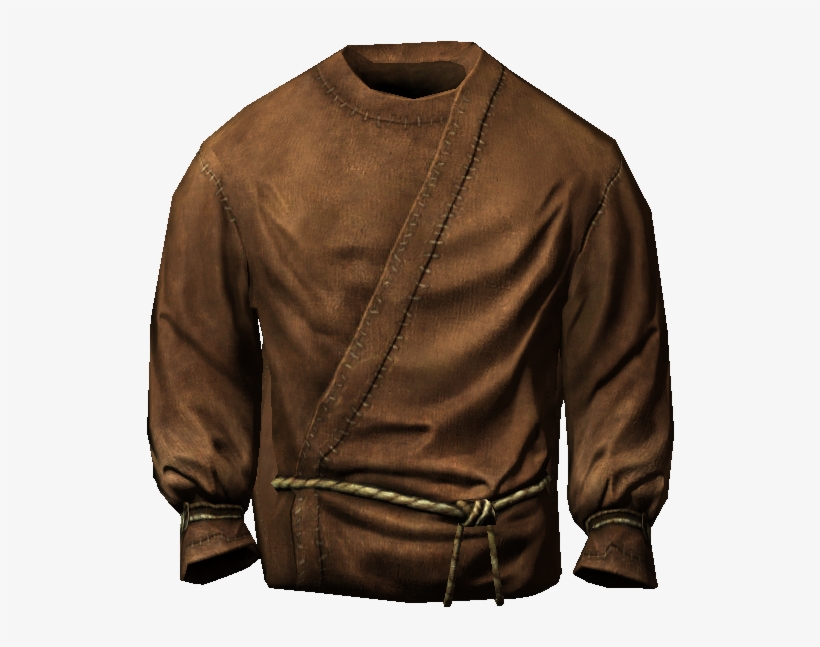 Hooded Monk Robes - Skyrim Monk Robe PNG Image | Transparent PNG Free ...