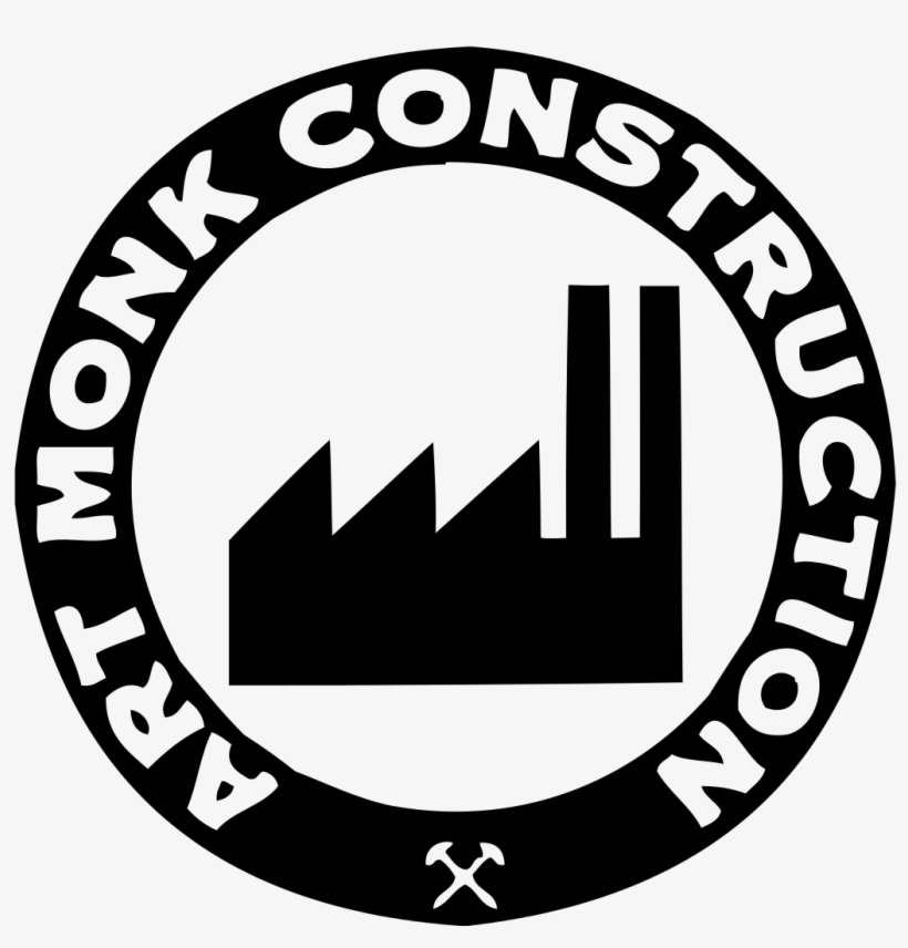 Art Monk Construction Logosvg Wikipedia - Monk Construction PNG Image ...