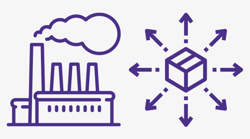 Download Manufacturing Warehouse Icon - Logistics | Transparent PNG ...