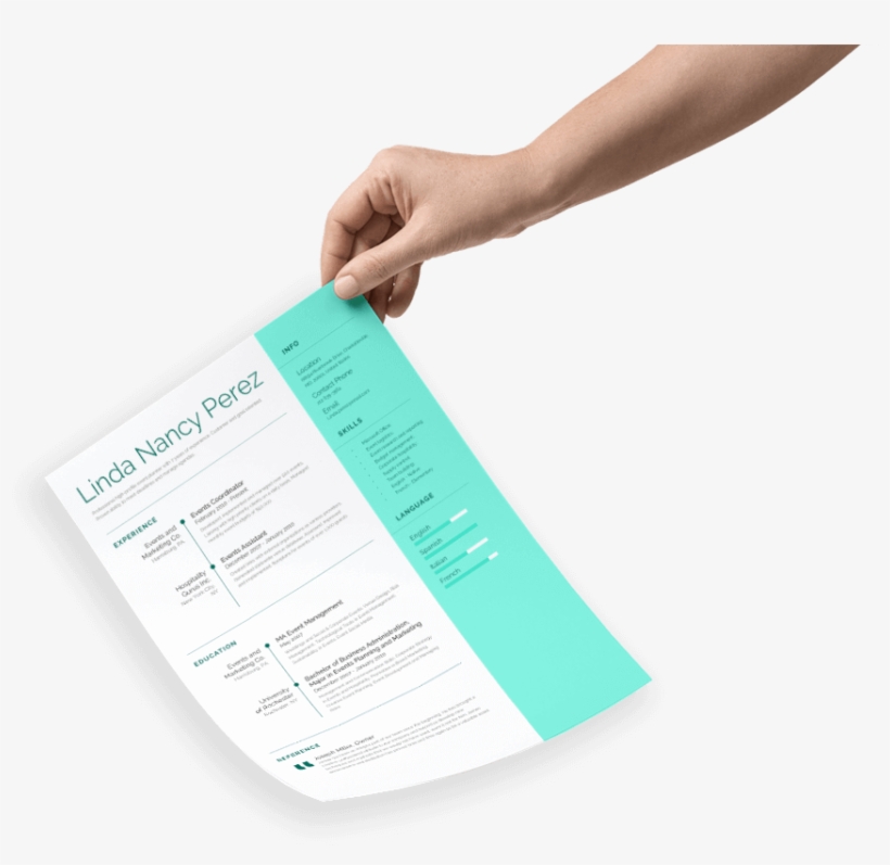 Download Resume Format And Layout - Typeface | Transparent PNG Download ...
