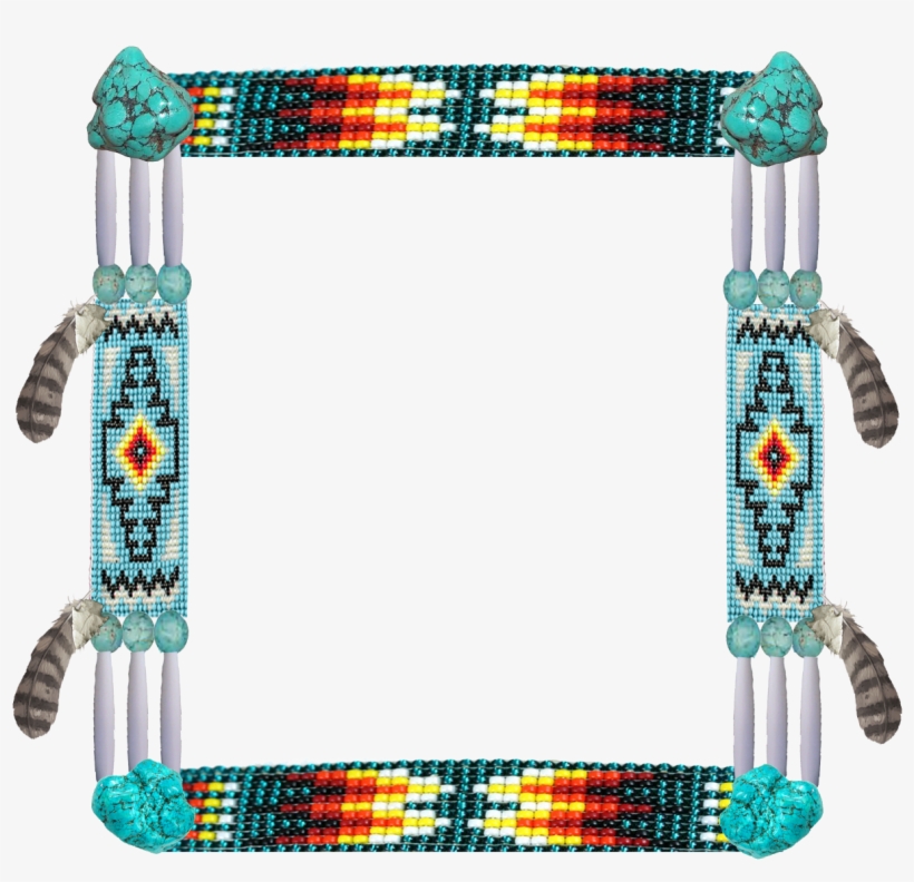 Native American Paper Border