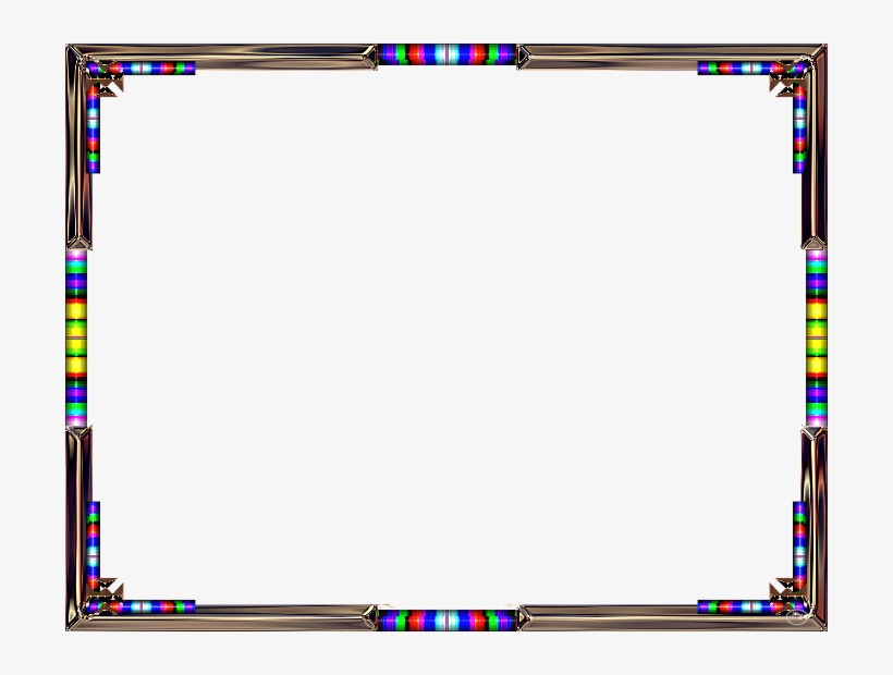 Native American Feather Border