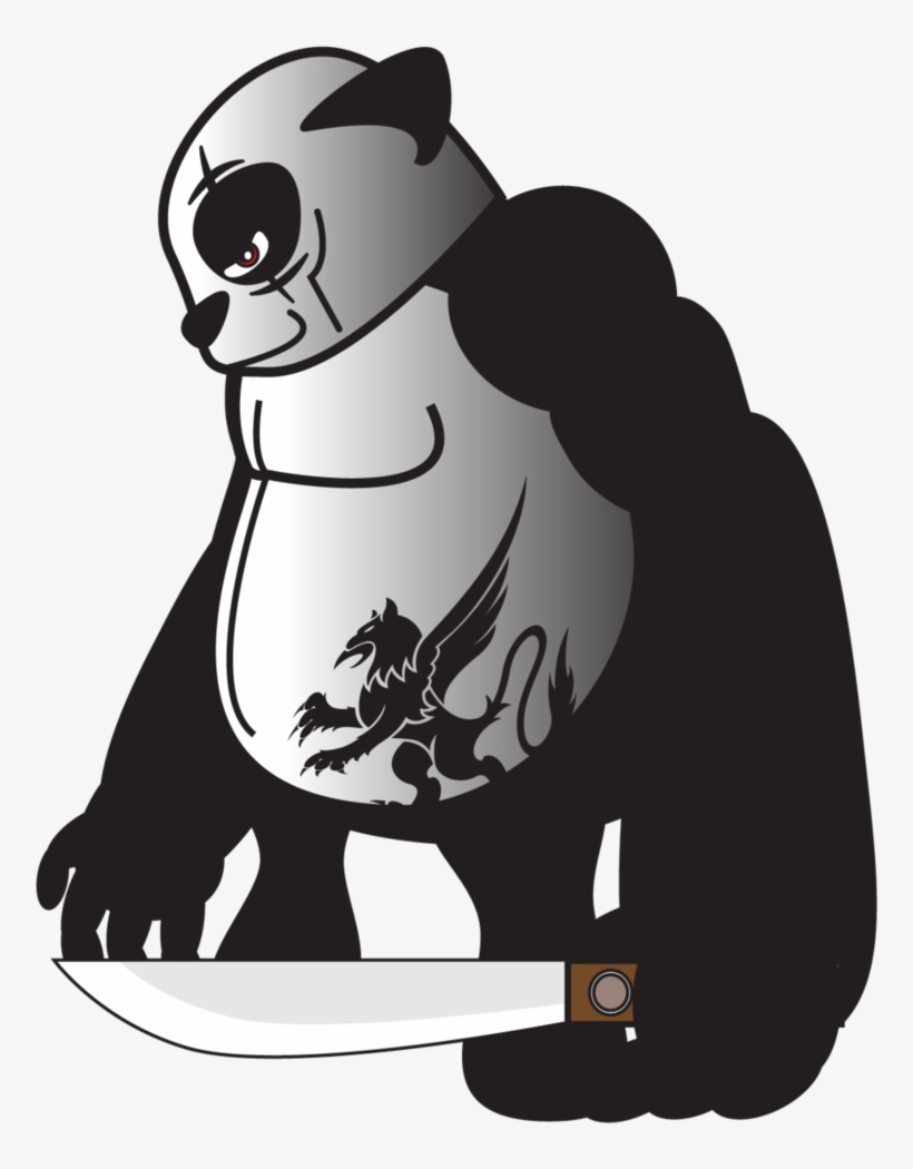 Download Panda Vector Evil - Evil Panda Png | Transparent PNG Download ...