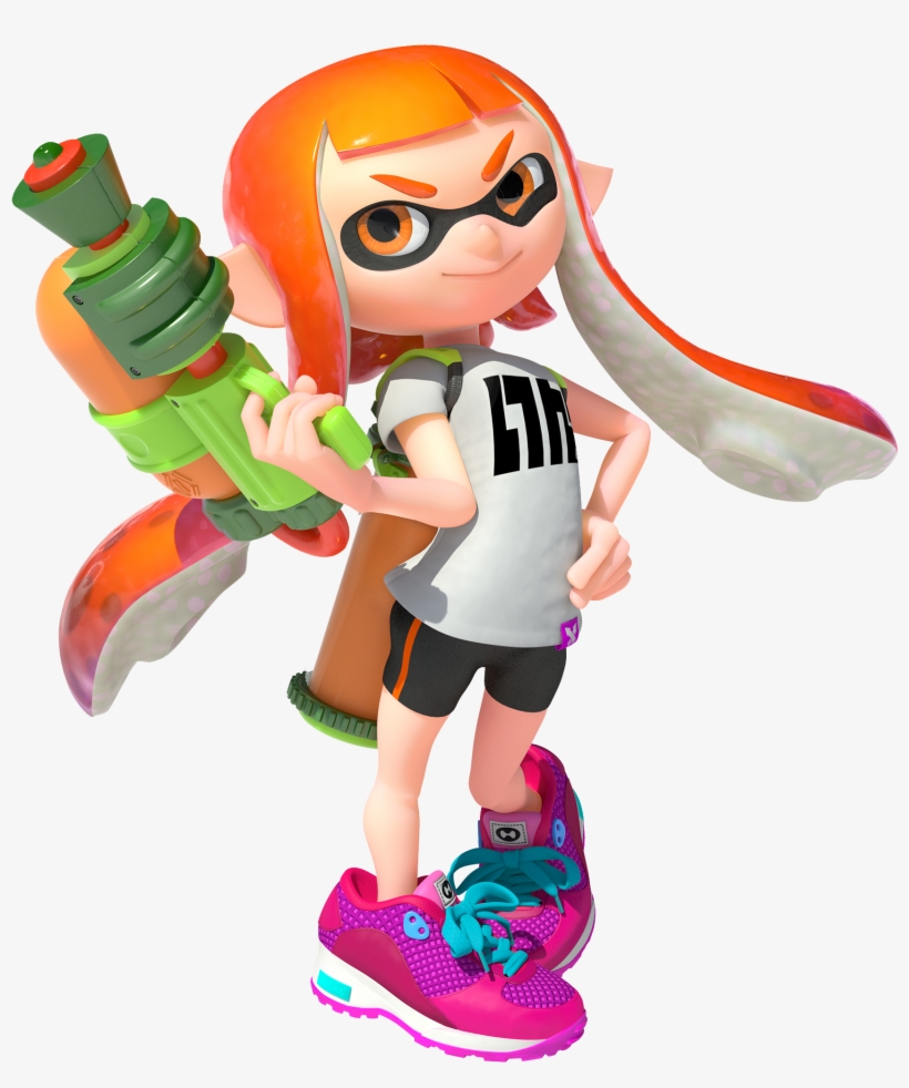 Inkling Girl - Splatoon Inkling Girls PNG Image | Transparent PNG Free Download on SeekPNG
