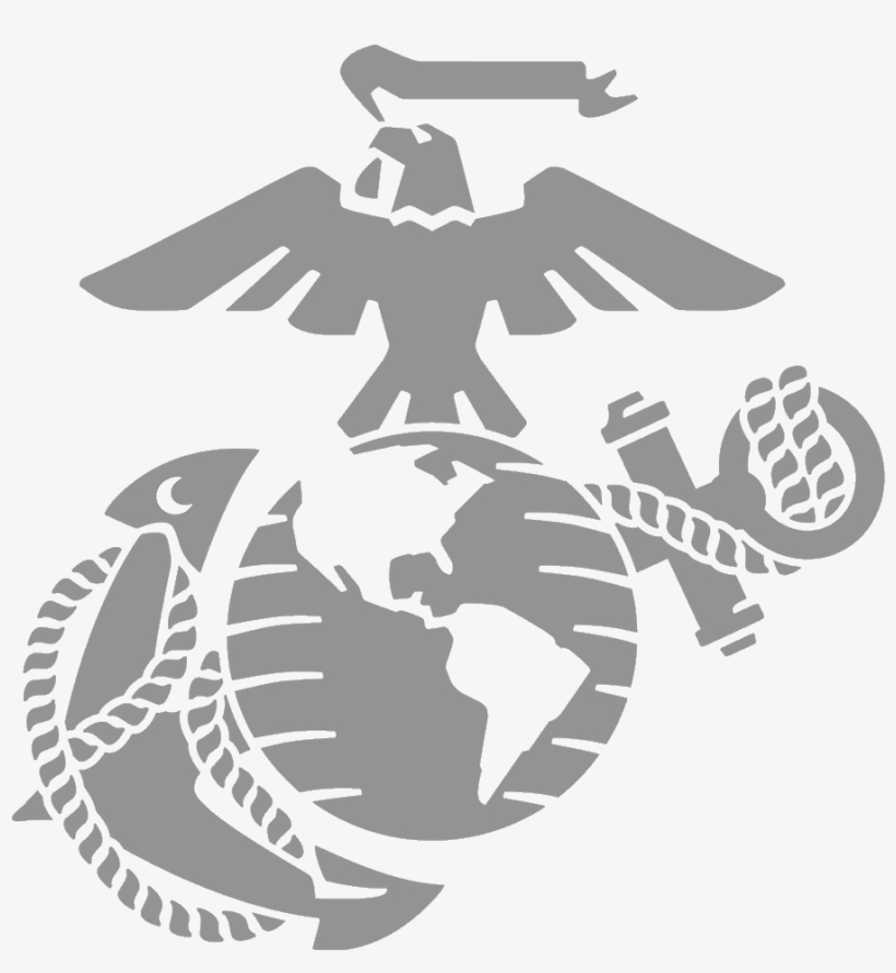 Usmc Ega Stencil - Usmc Ega No Background PNG Image | Transparent PNG ...