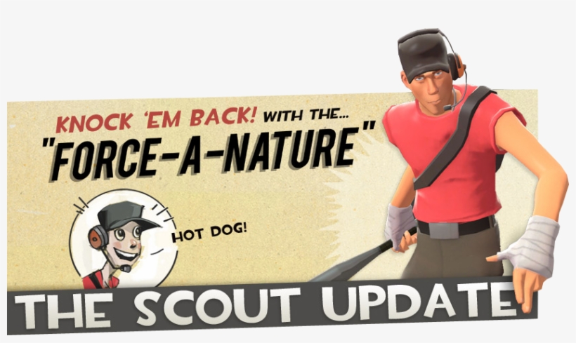 Download Scout Update Banner Tf2 - Tf2 Update Banner | Transparent PNG ...