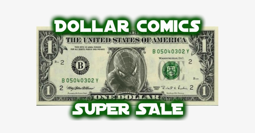Download $1 Dollar Comics - Dollar Bill | Transparent PNG Download ...