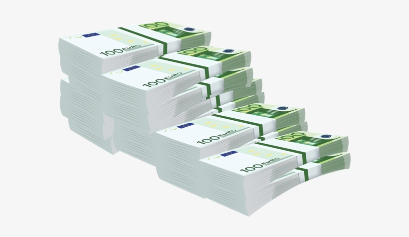100 Euro Bundle Stairs Transparent Png Clip Art Image - Euro Bundles ...