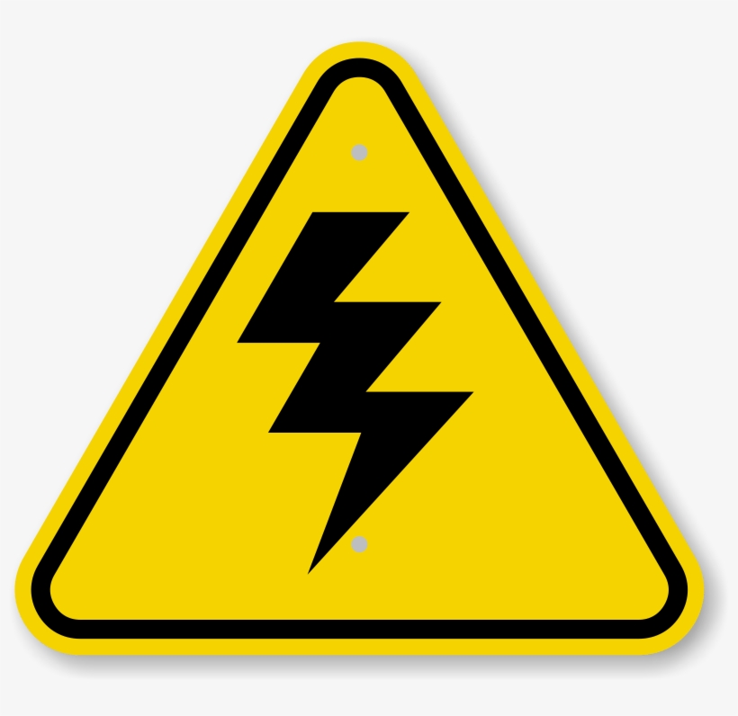 High Voltage Warning Symbol PNG Image | Transparent PNG Free Download ...