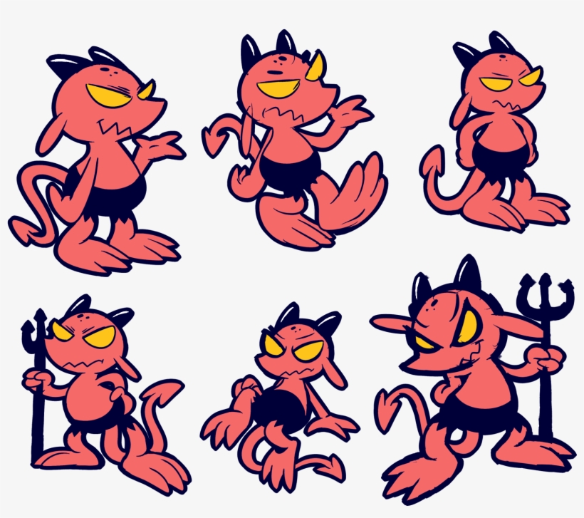 Derpy Demon - Cartoon PNG Image | Transparent PNG Free Download on SeekPNG