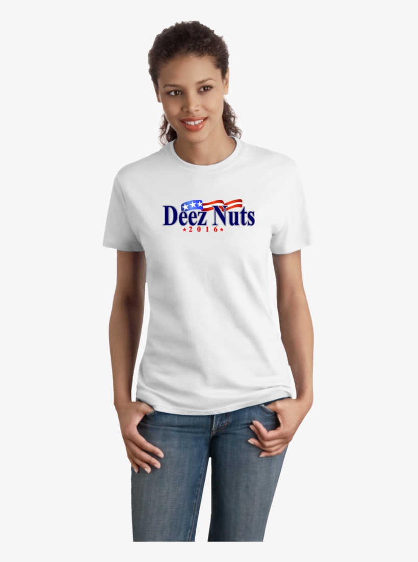 Deez Nuts 2016 T-shirt - Pink T Shirt Model PNG Image | Transparent PNG ...