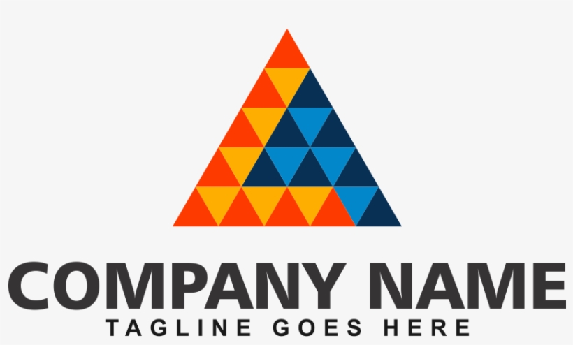 Pixel Triangle By Meremelek A Perfect Logo For Technology - Triangle ...