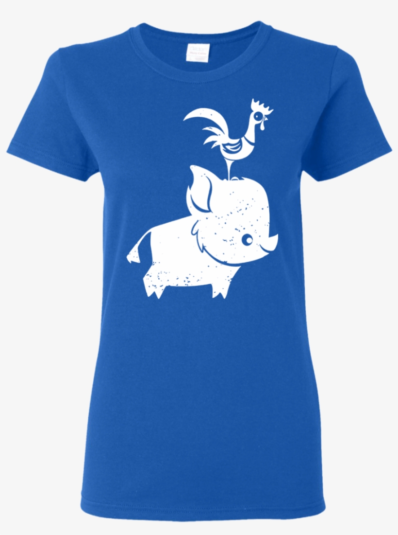 Moana Cute Pua And Hei Hei Graphic T Shirt Hoodie Sweater - Shirt PNG ...