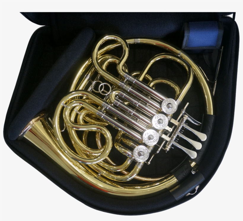 French Horn Case Model Mb-3 - Horn PNG Image | Transparent PNG Free ...
