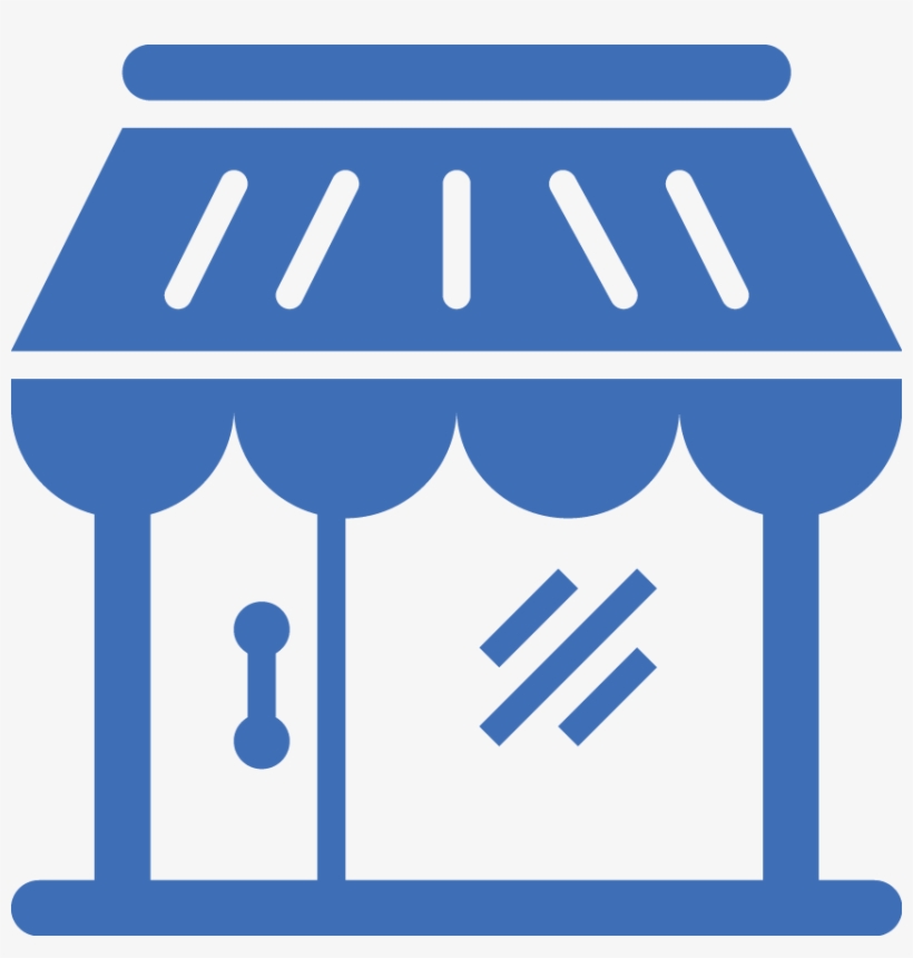 5519 Lincoln Ave - Blue Store Icon Png PNG Image | Transparent PNG Free ...