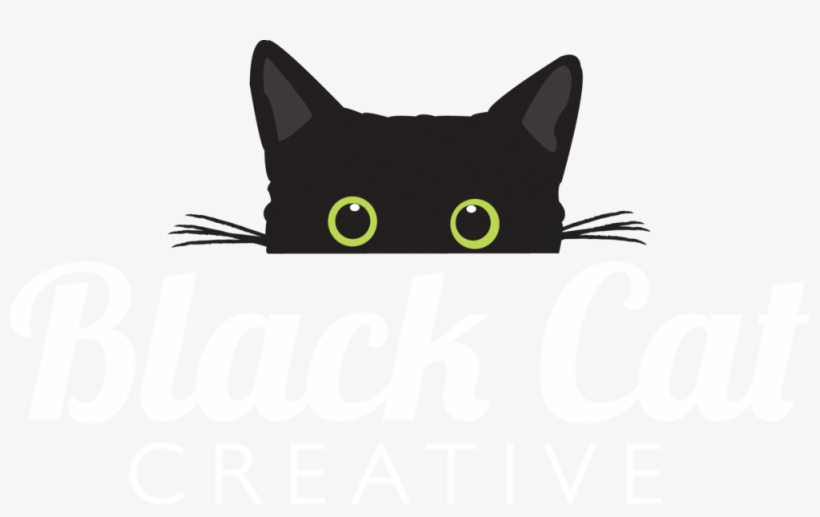 Black Cat Logo White PNG Image | Transparent PNG Free Download on SeekPNG