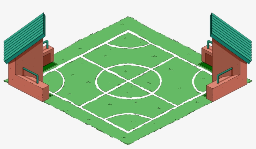 Clay Grass Field - The Simpsons PNG Image | Transparent PNG Free ...