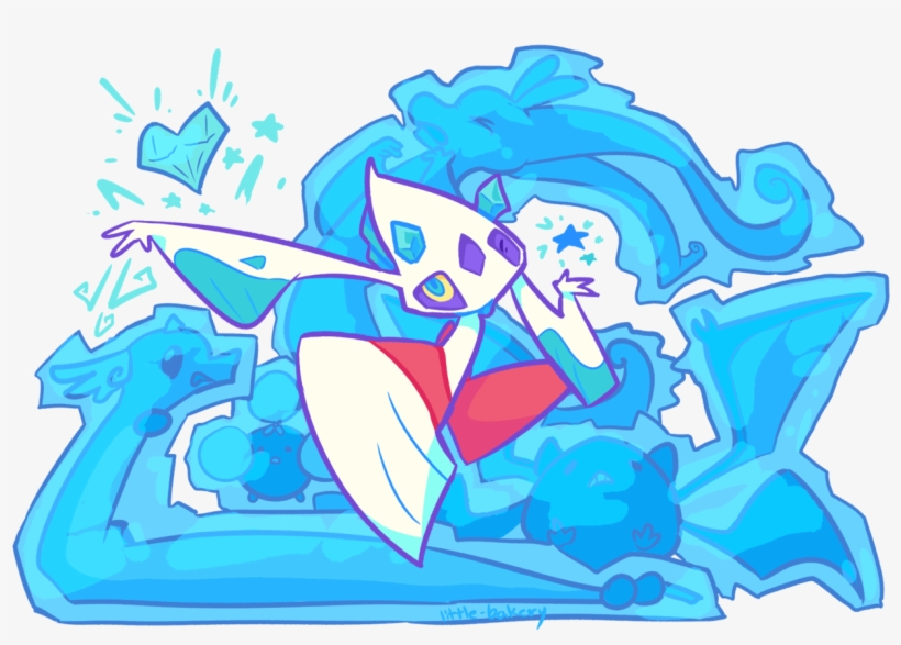 Pokémon - Froslass Showoff - Cartoon PNG Image | Transparent PNG Free ...