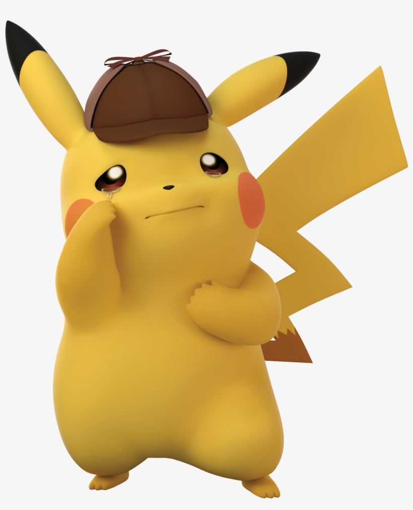 Pika-pain - - Detective Pikachu Clear Background PNG Image ...