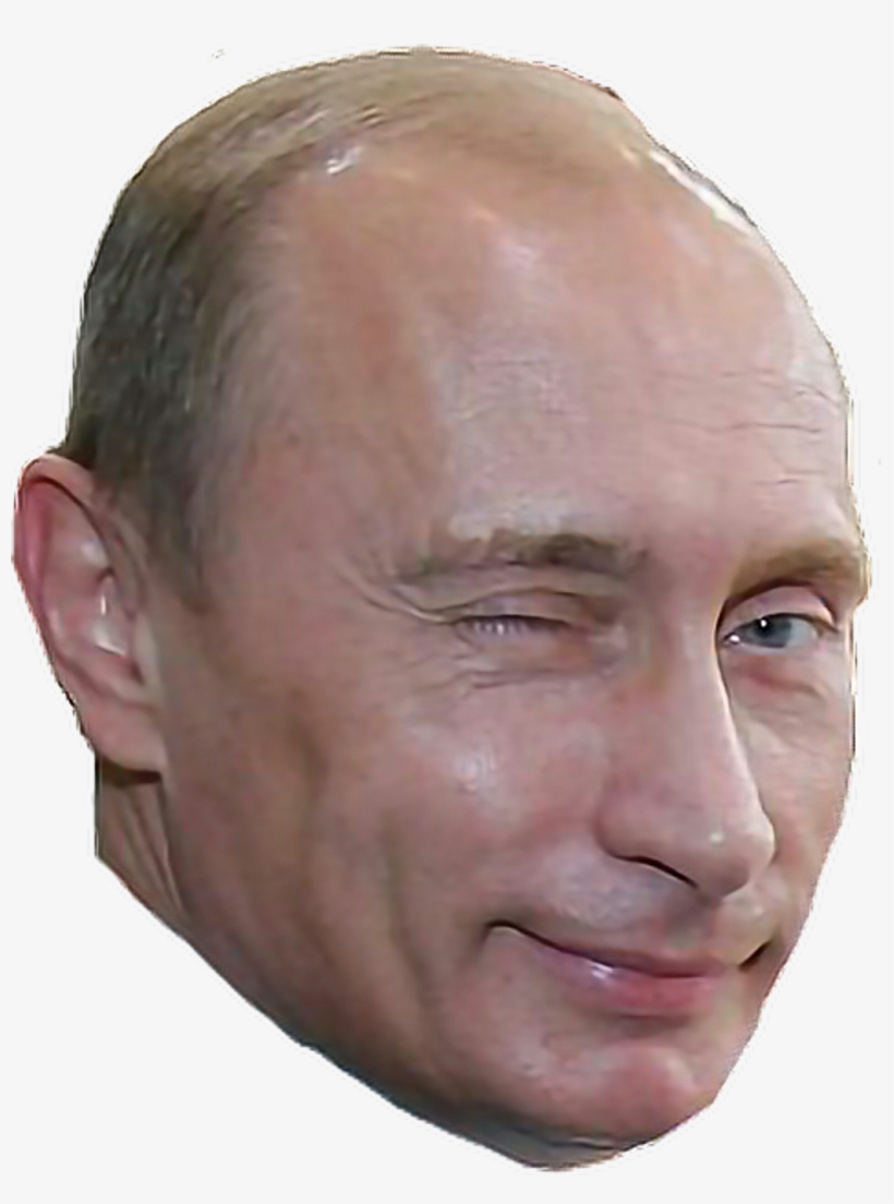 Download Putin Sticker - Winking Putin Png | Transparent PNG Download ...