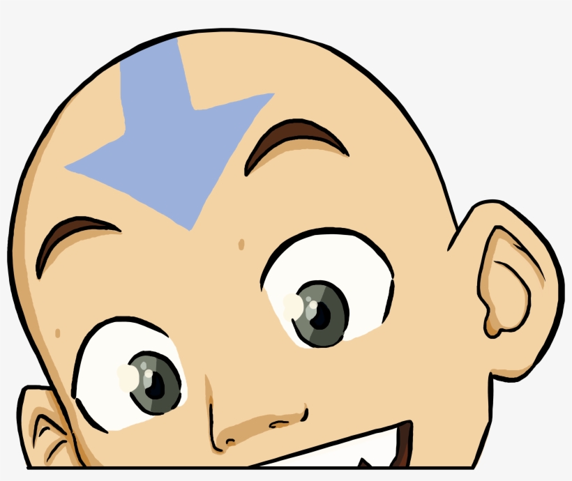 Download Avatar Aang Sticker - Cartoon | Transparent PNG Download | SeekPNG