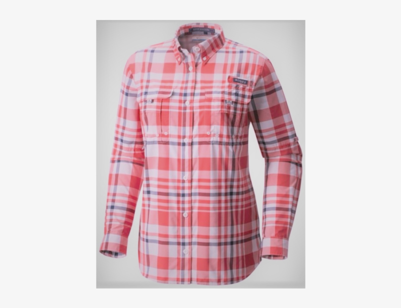 Download Columbia Pfg Super Bahama Women's Long Roll Up Sleeve - Plaid ...