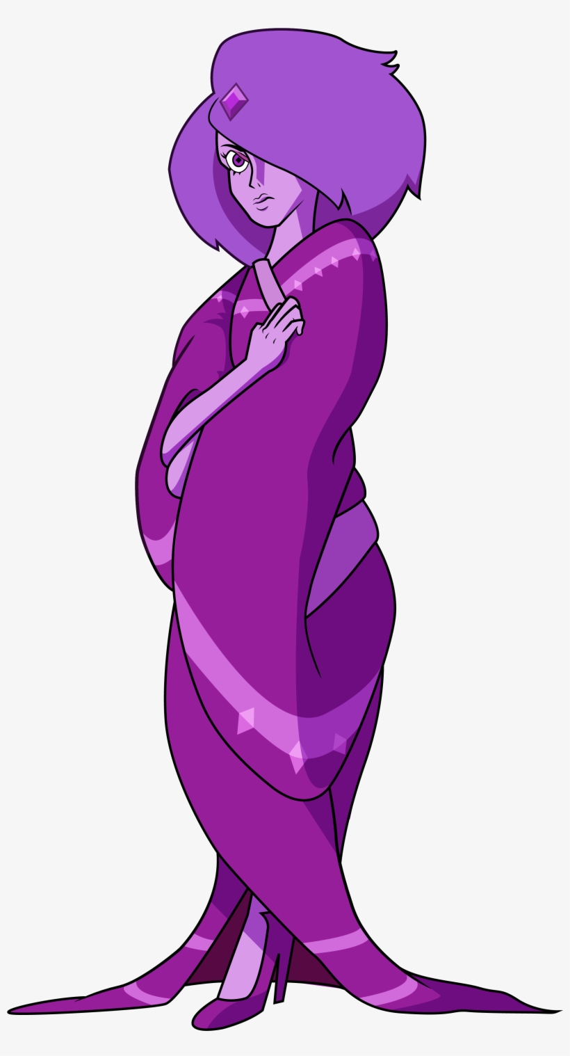 Download Purple Diamond - Mural - Steven Universe Purple Diamond And ...