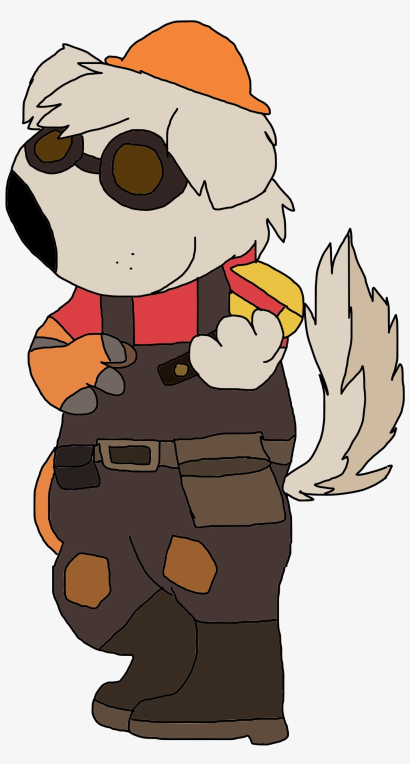 Download Team Fortress - Red Team - Engineer - Cartoon | Transparent ...