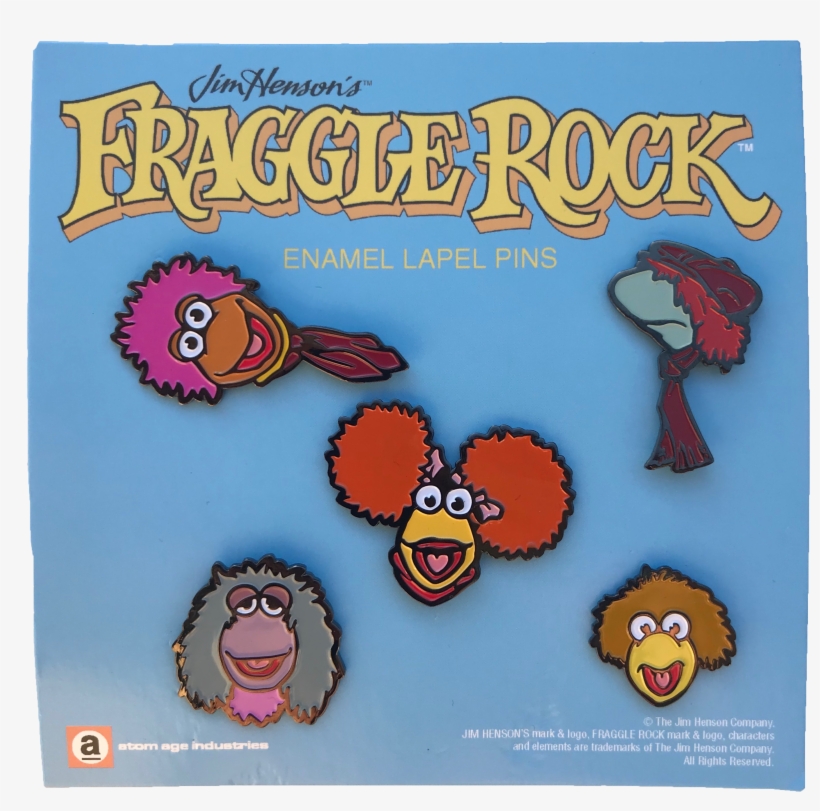 Fraggle Rock Enamel Pin PNG Image | Transparent PNG Free Download on ...